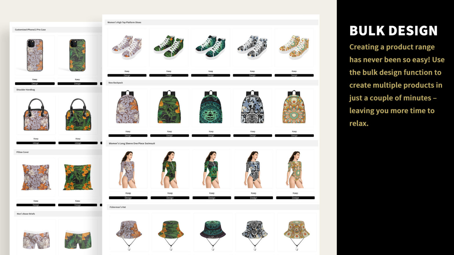 Introducting - POPCUSTOMS Bulk Design Tool - PopCustoms