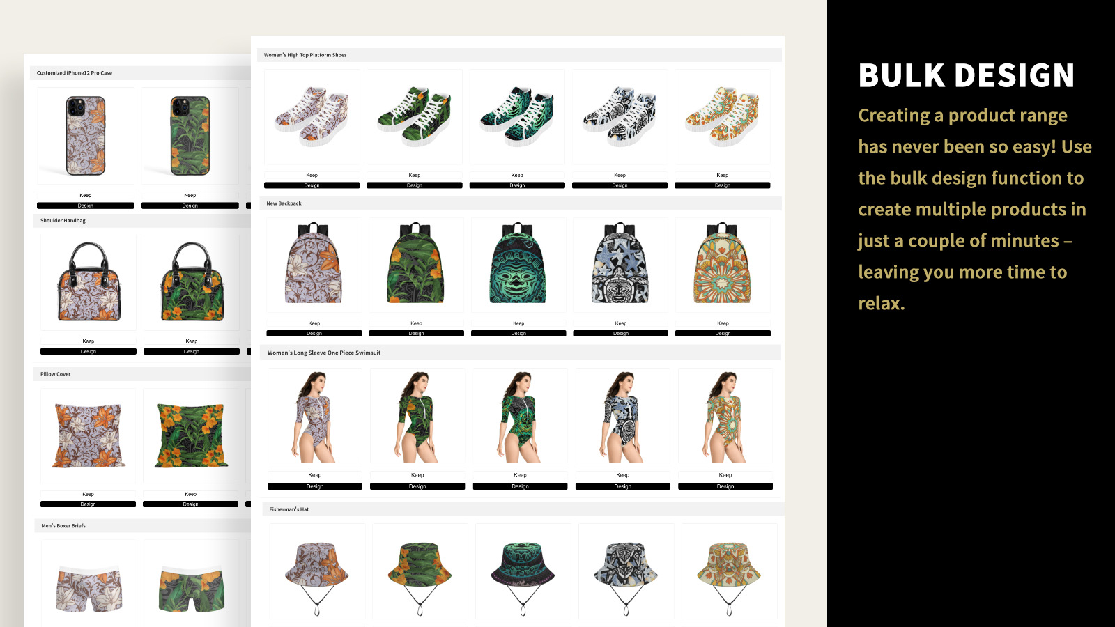 Introducting - POPCUSTOMS Bulk Design Tool - PopCustoms